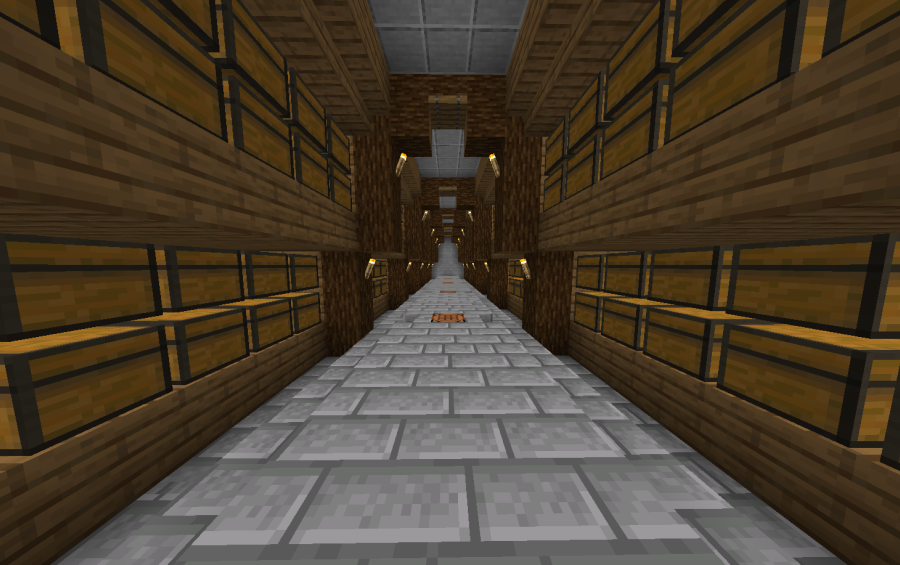 Shulkercraft Minecraft Storage Room With Automatic Sorting System 2