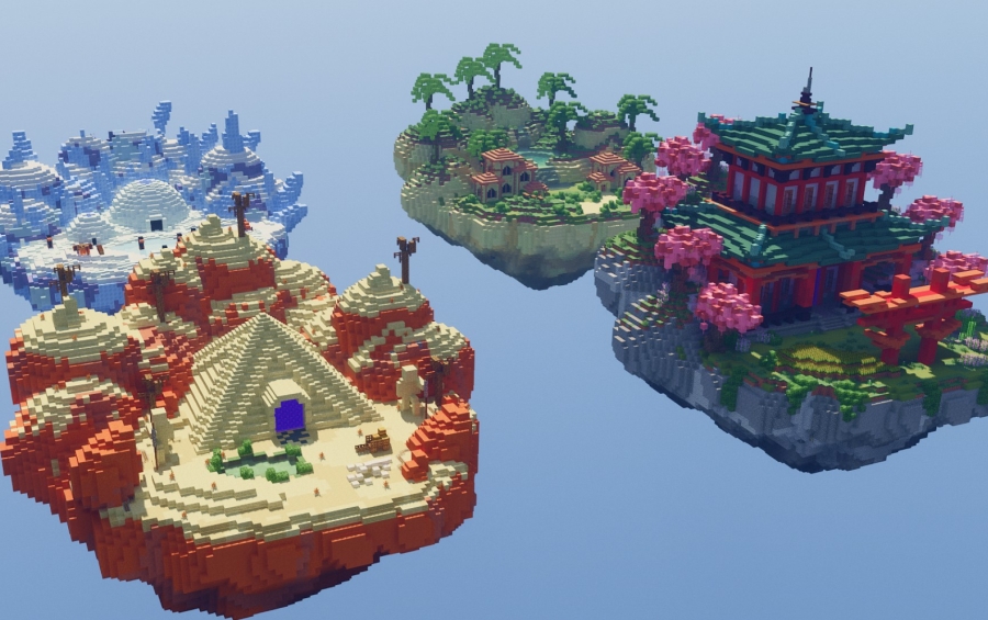 Skyblock Starter Islands Creation 19402